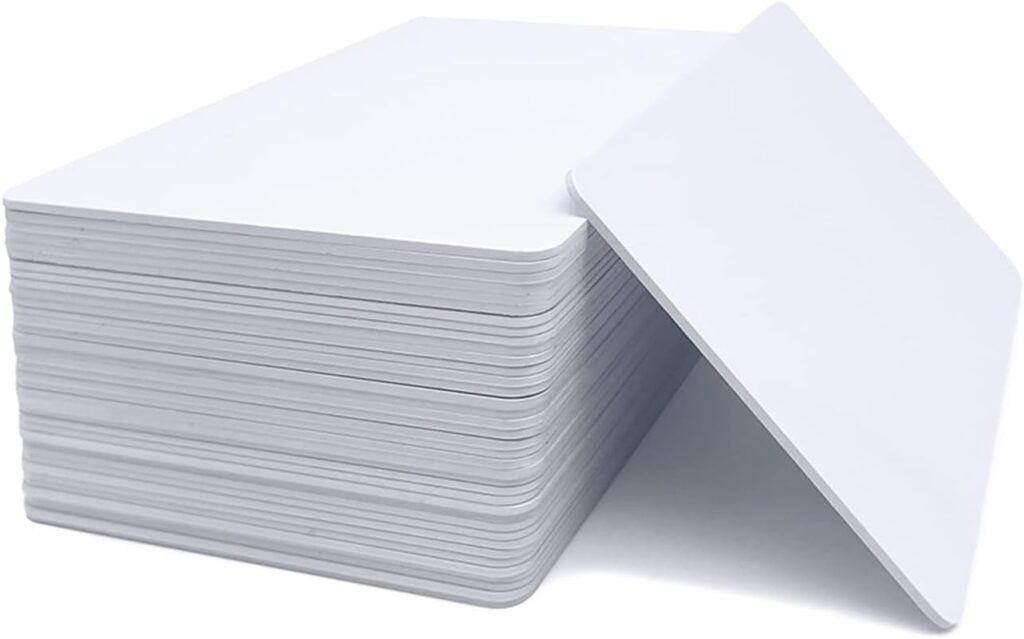 NFC PVC ID WHITE Card - NTAG213 | Smart Circle Office Supplies